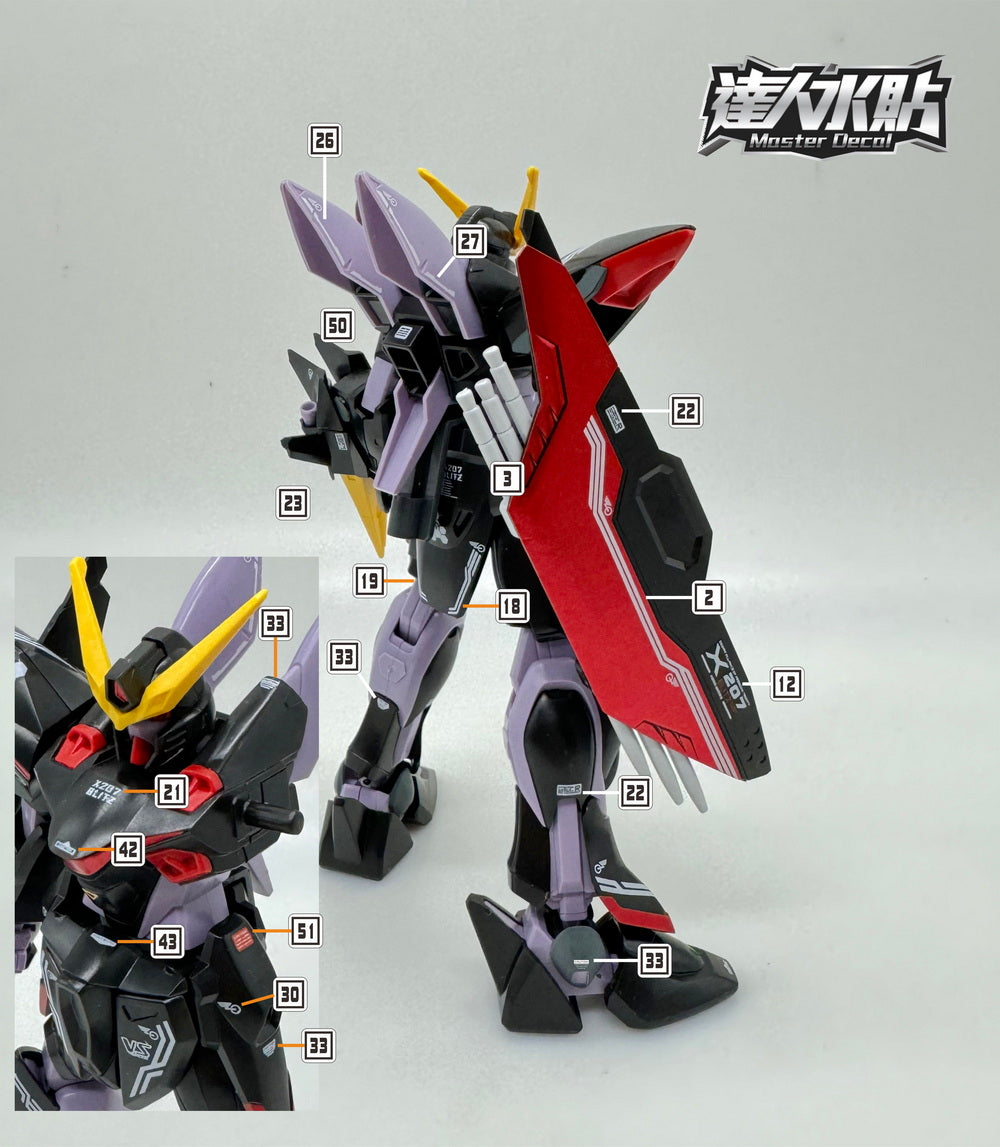 MASTER DECAL H043 HG Blitz – Samueldecal & DL model shop