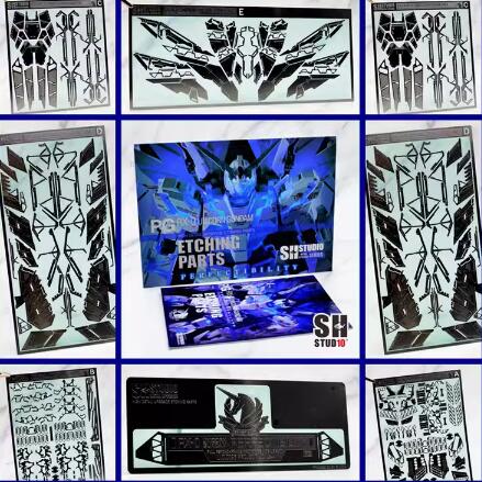 SH Studio - SH Studio Etch For PG 1/60 RX-0 Unicorn Perfectibility mod ...