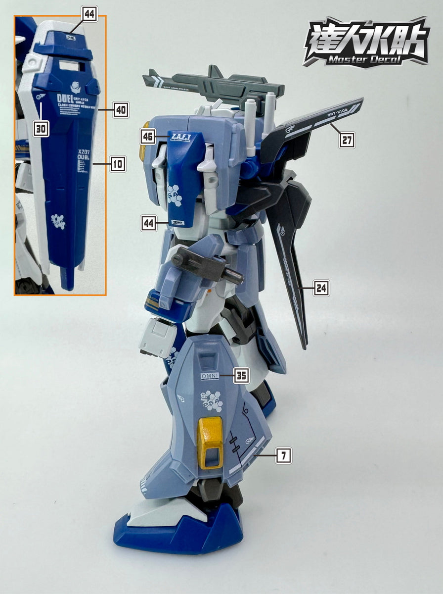 MASTER DECAL H051 HG Seed Duel Assaultshroud – Samueldecal & DL model shop