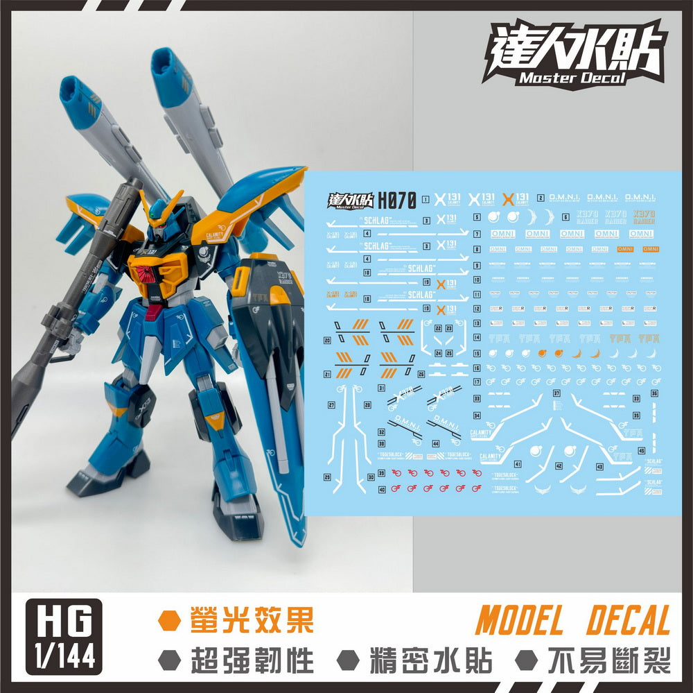 MASTER DECAL H070 HG Calamity – Samueldecal & DL model shop