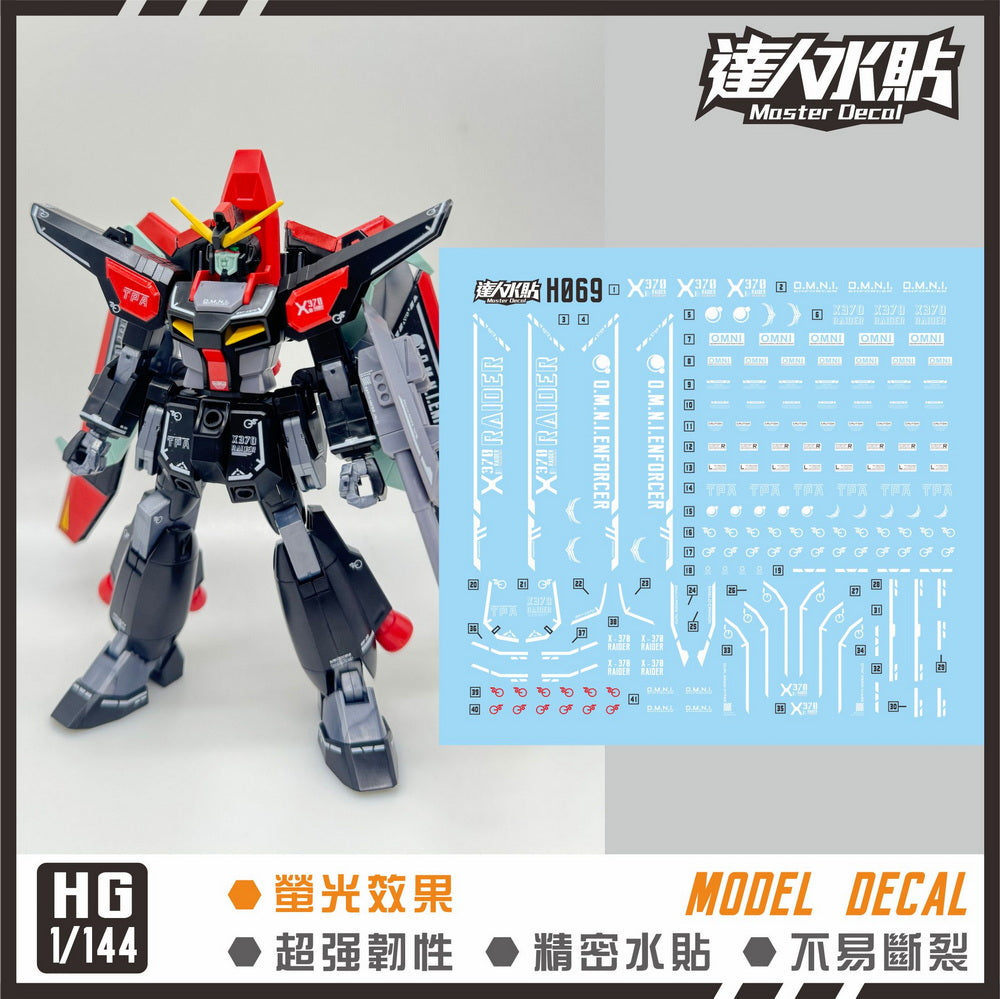 MASTER DECAL H069 HG Raider – Samueldecal & DL model shop