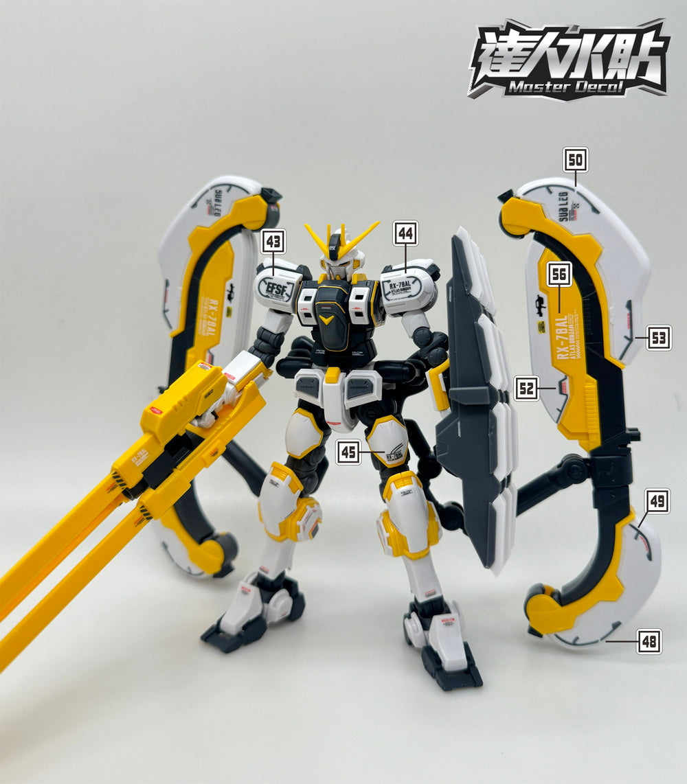 MASTER DECAL H077 HG Atlas Gundam – Samueldecal & DL model shop