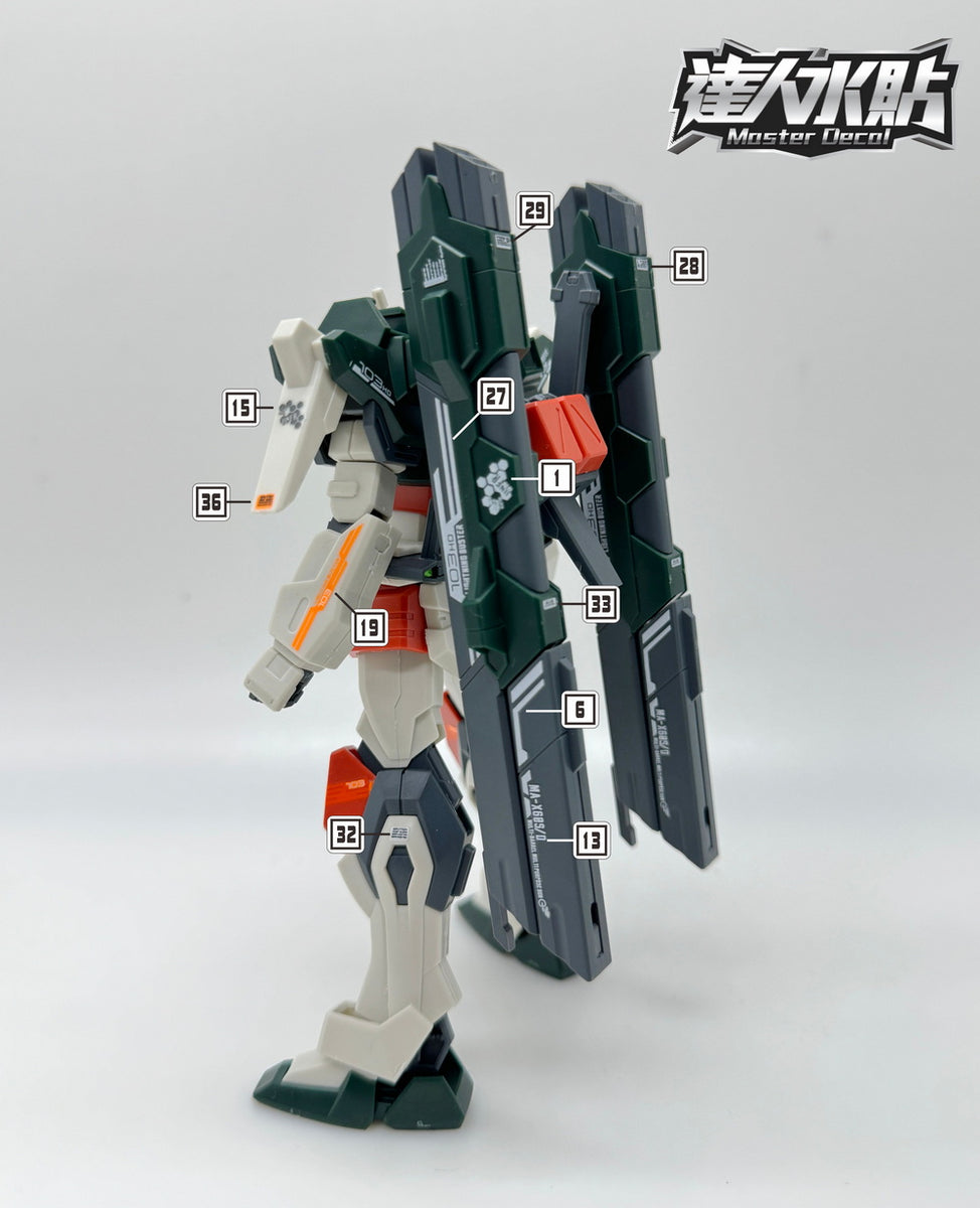 MASTER DECAL H079 HG Lightning Buster – Samueldecal & DL model shop