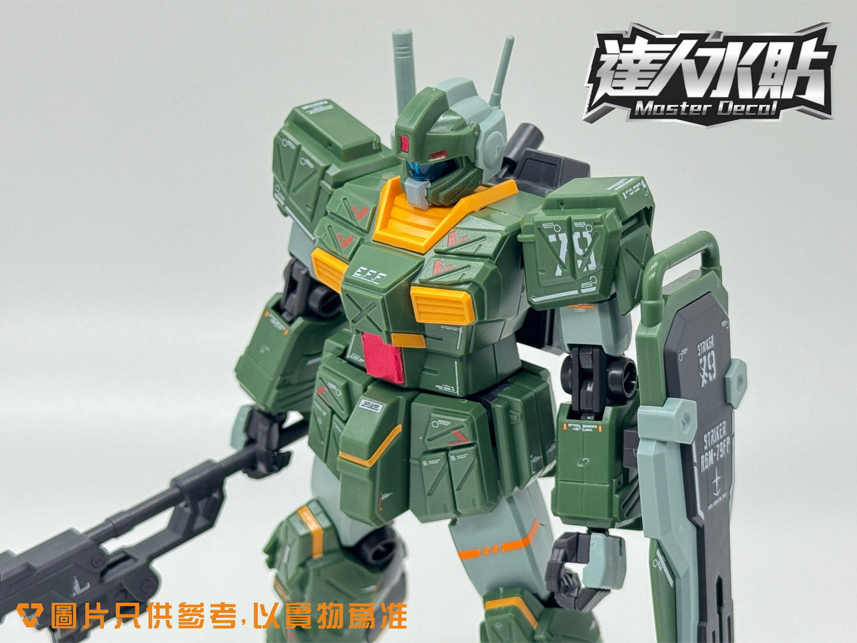 MASTER DECAL H130 1/144 GM Striker – Samueldecal & DL model shop