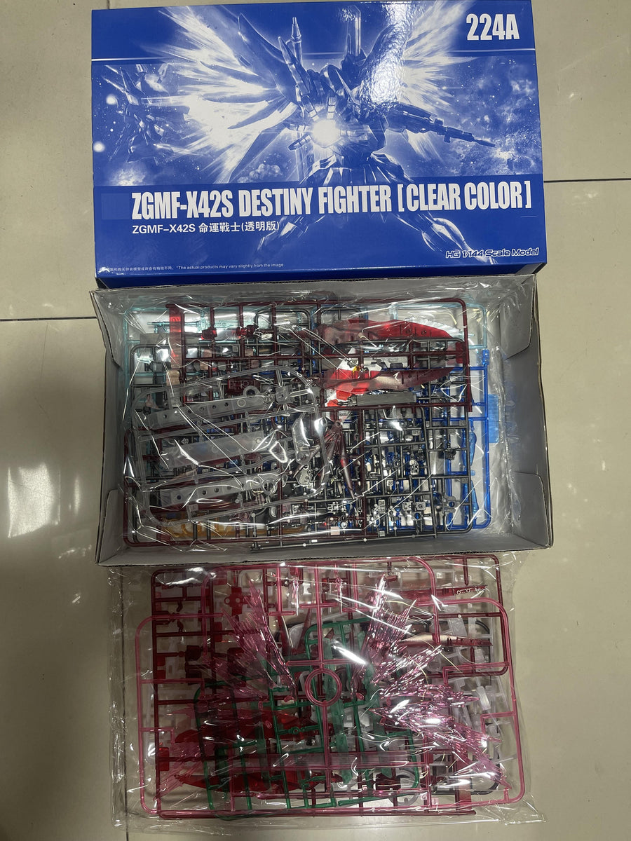 Daban > HG 1/144 224A Destiny Fighter (Clear Color) – Samueldecal & DL ...