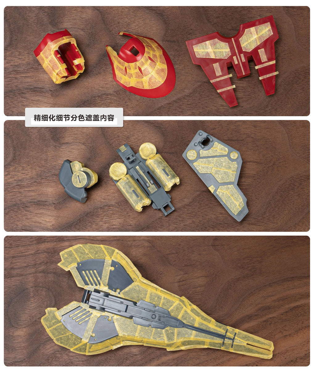 TAS Pre-cut Masking Tape MG Sazabi – Samueldecal & DL model shop