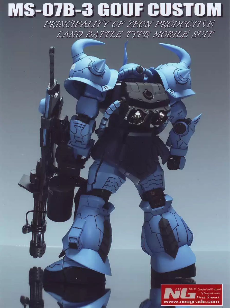 SG - MS-07B-3 Gouf Custom Conversion kit – Samueldecal & DL model shop