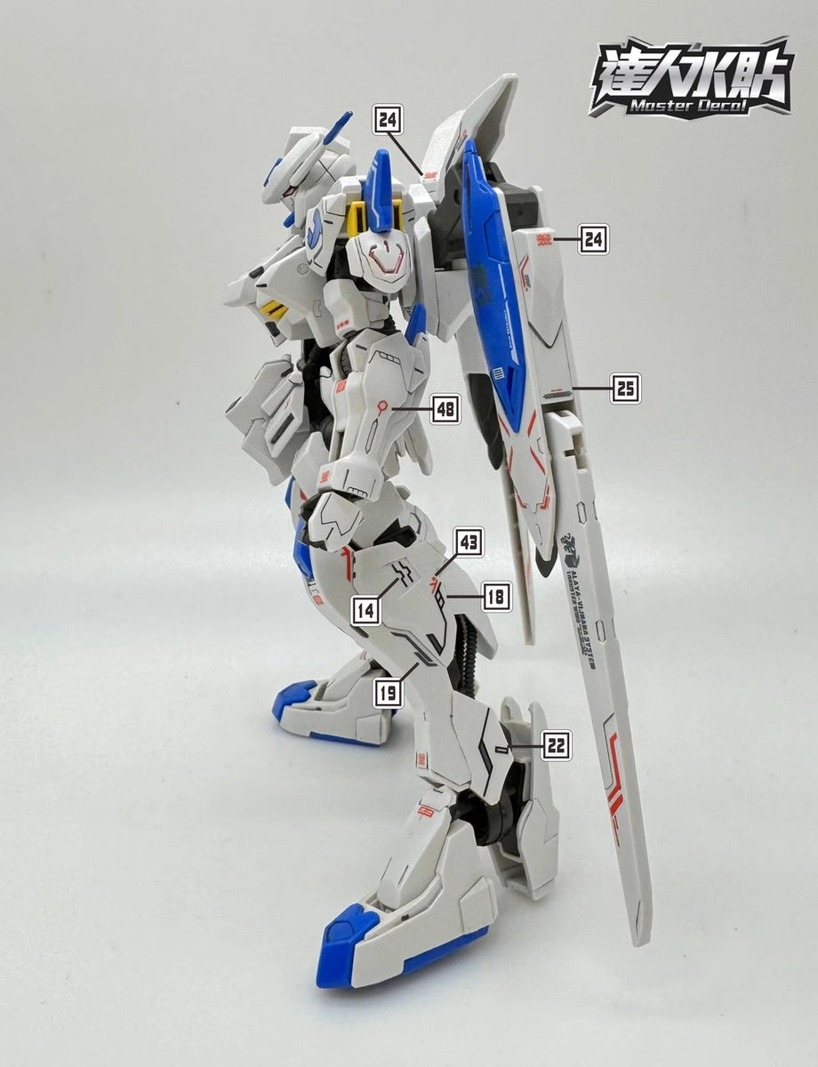 MASTER DECAL H050 HG IBO Gundam Bael – Samueldecal & DL model shop