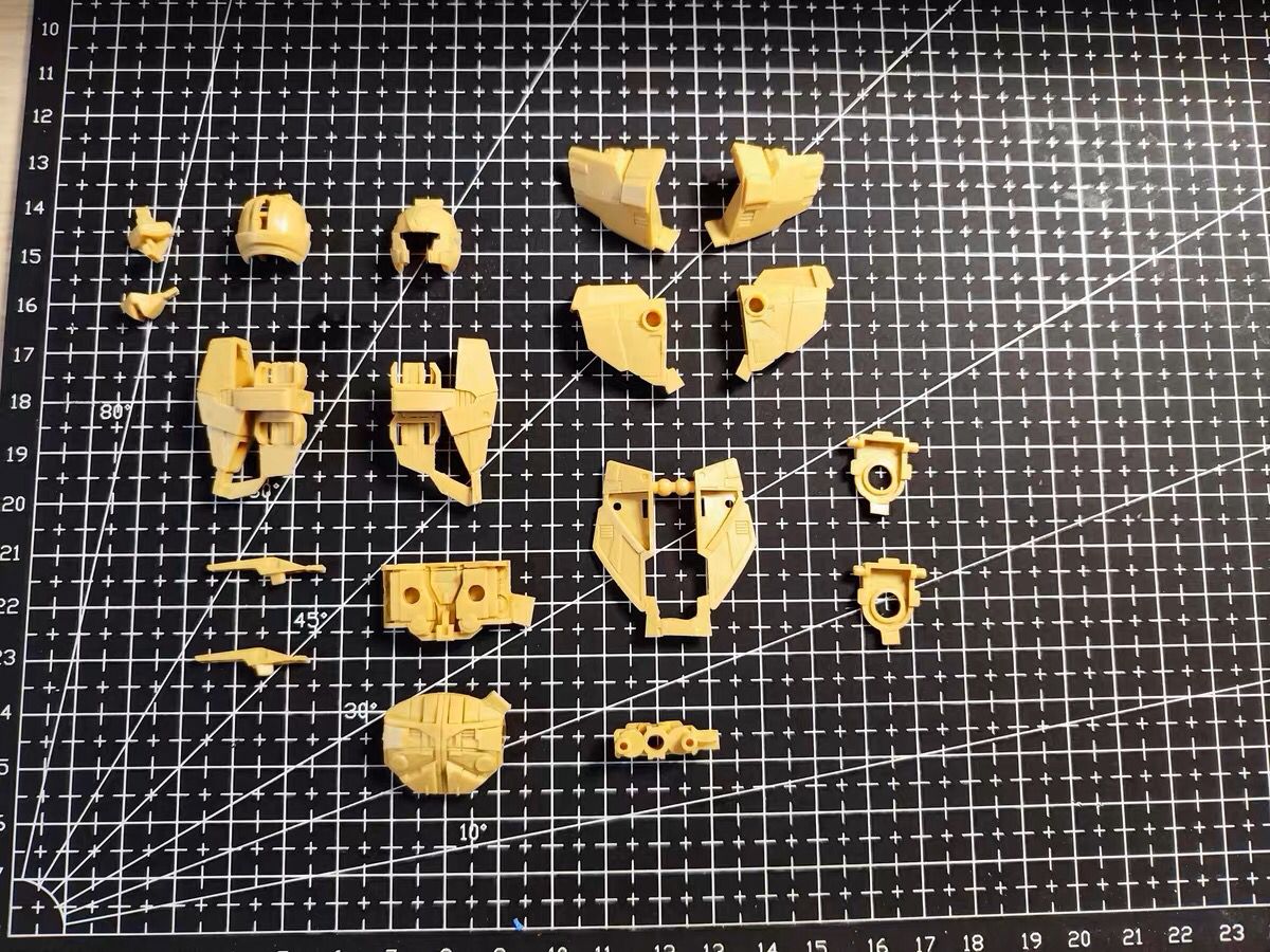 HG Turn A Shin (Recast Resin conversion resin kit) – Samueldecal & DL ...