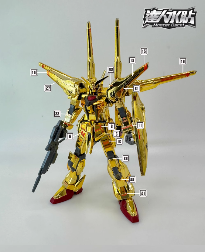 MASTER DECAL H047 HG Akatsuki – Samueldecal & DL model shop