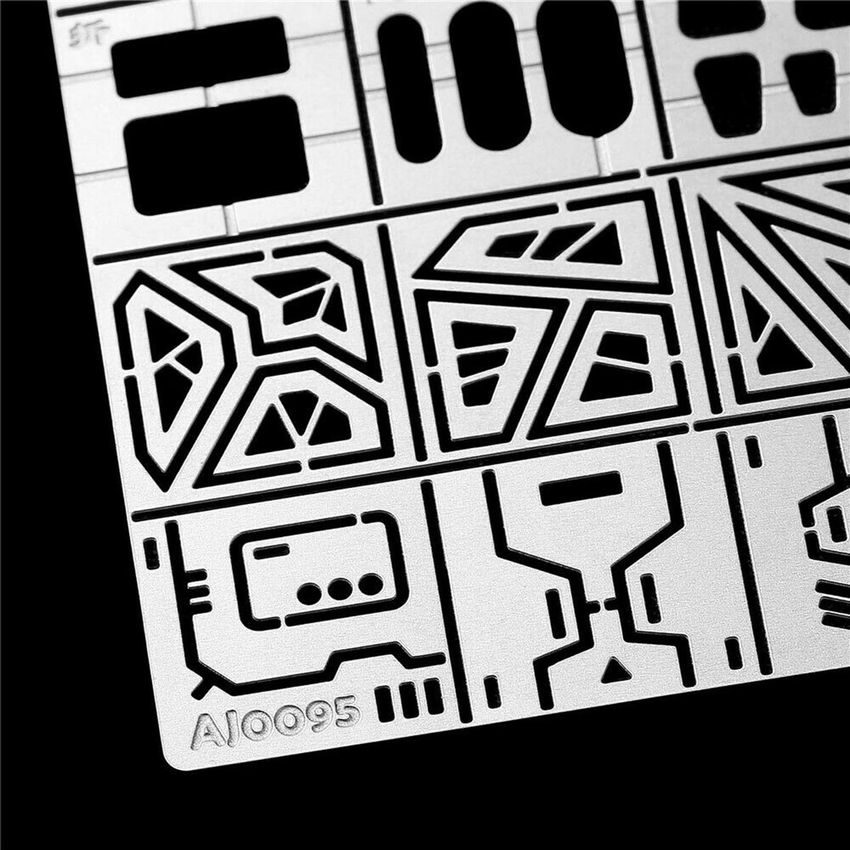 Alexen Model AJ0095 Gundam S-Template Scriber Line Tools for MG 1/100 ...